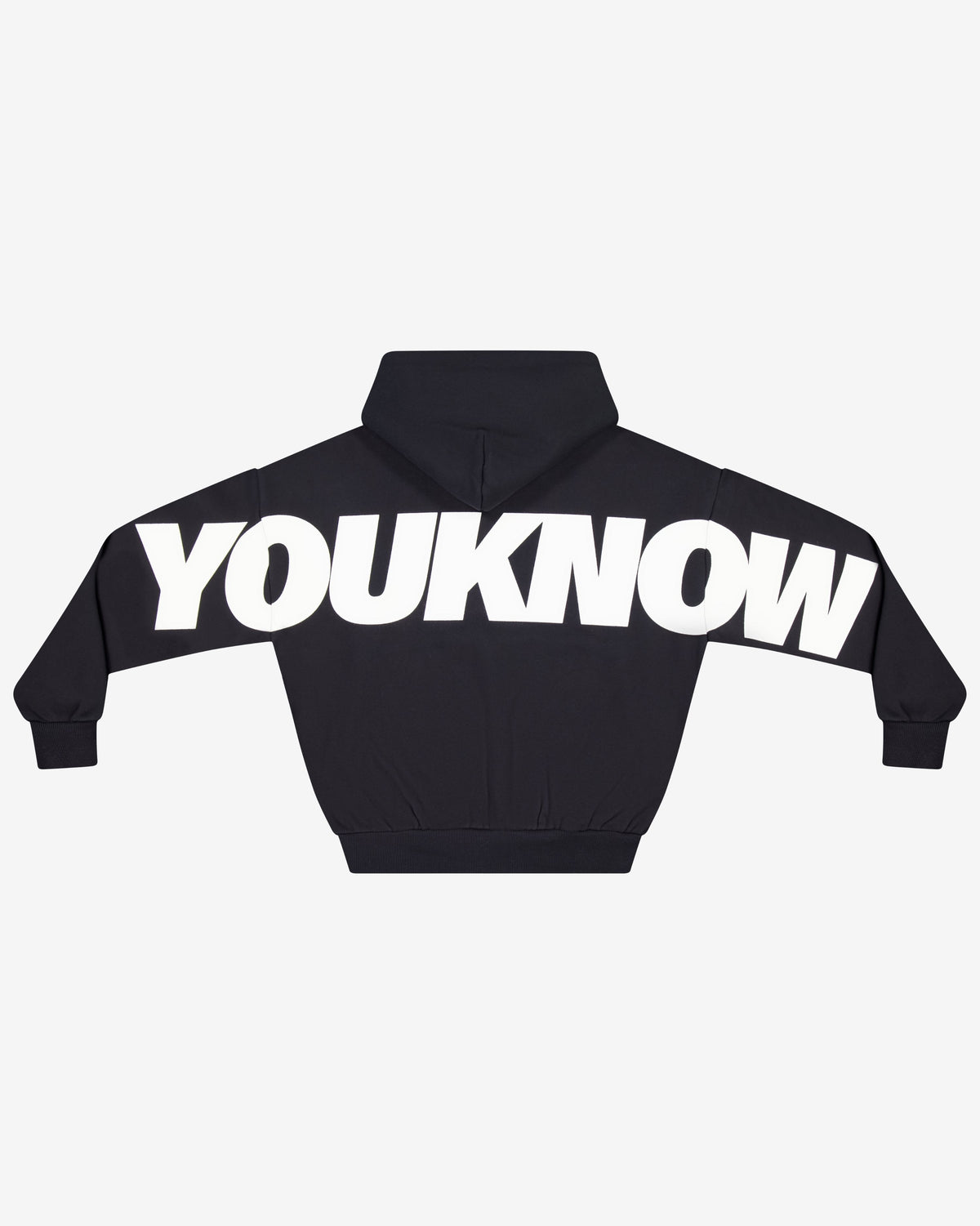 Big Back Hoodie | Black – YOUKNOW. CLOTHING